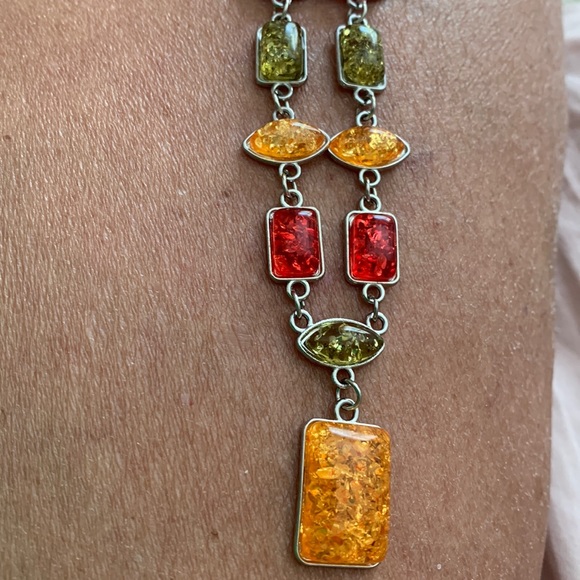 Jewelry | New Multicolor Amber Necklace | Poshmark